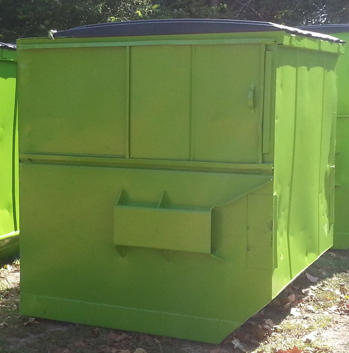 Container Repair Photos, Trash Container Refurbish, Dumpster Repairs