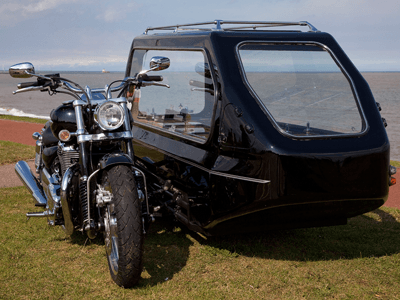 Motorbike Hearse Funeral Services | Taunton, Wellington & Somerset