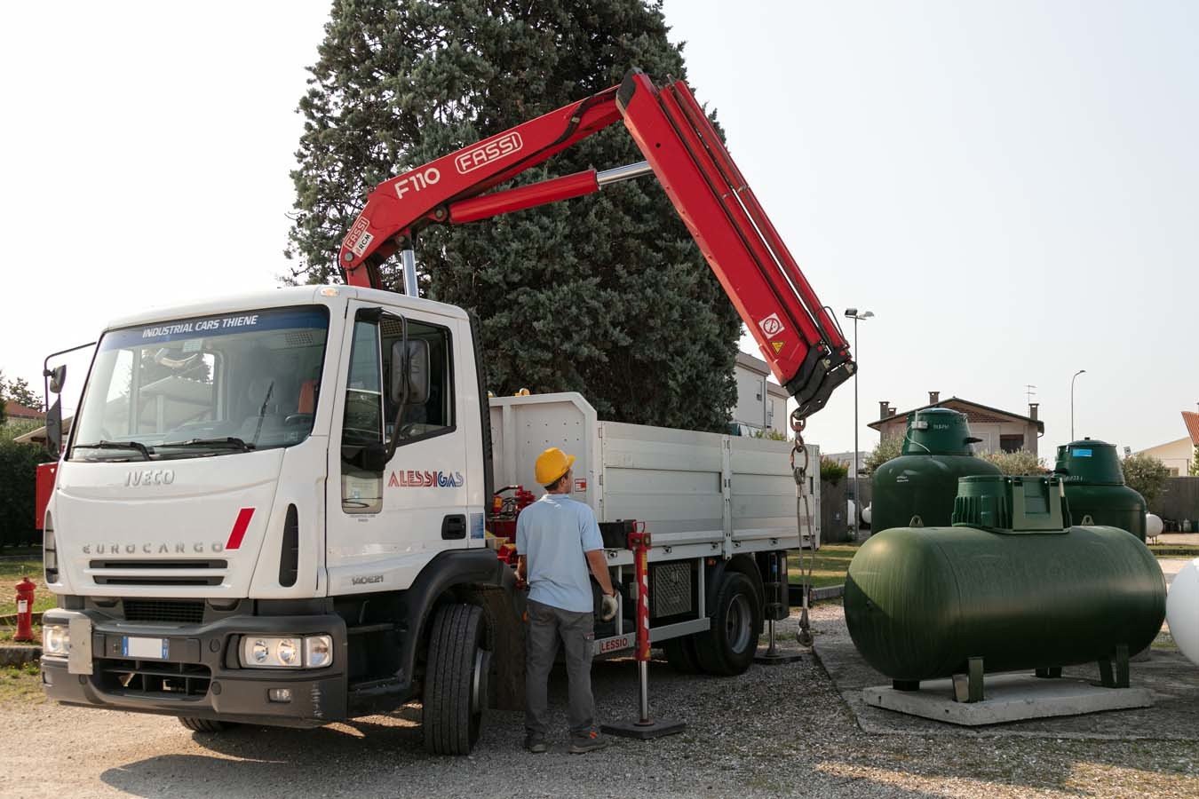 Serbatoi e Bomboloni GPL per riscaldamento a Vicenza |Alessi Gas