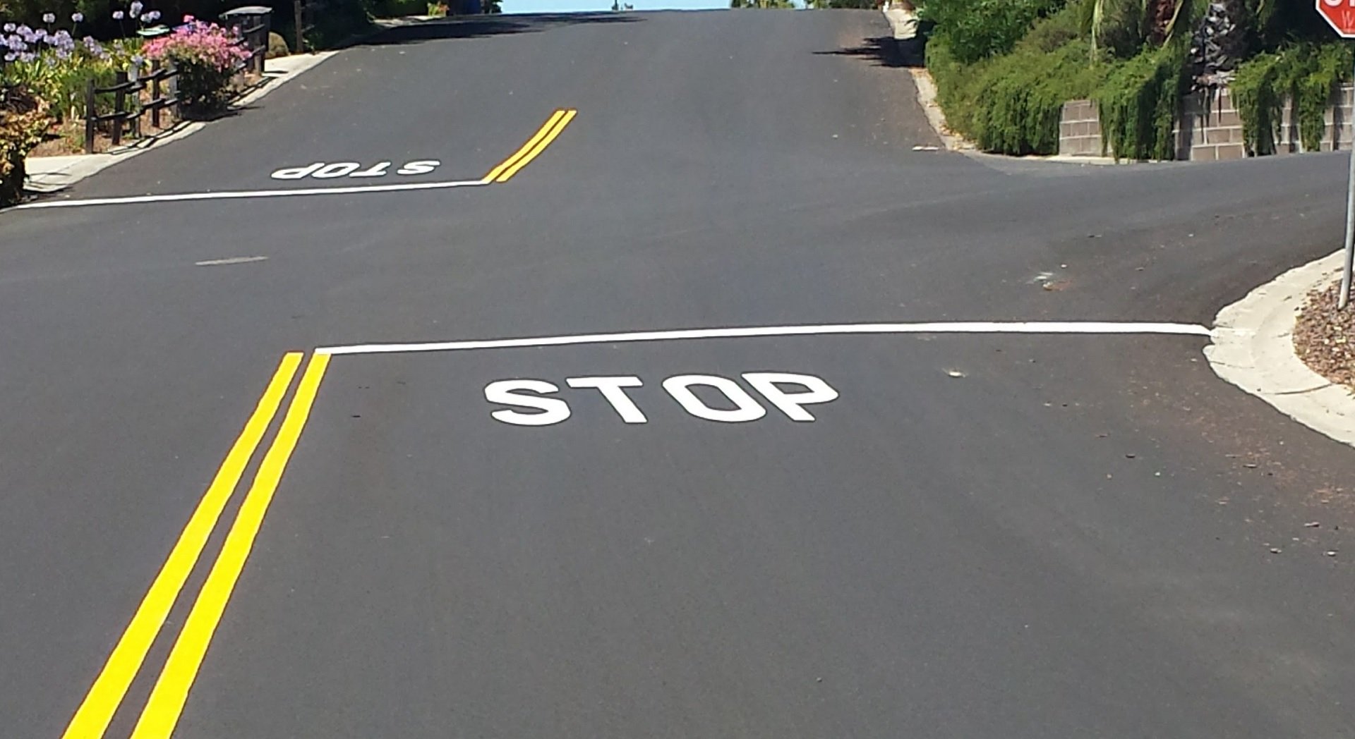Roadway Striping | San Jose, CA | Linear Tech Striping