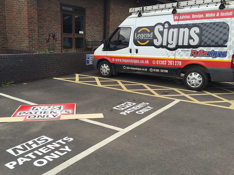 NHS Photo Gallery One - Legend Signs, incorporating Kullasigns