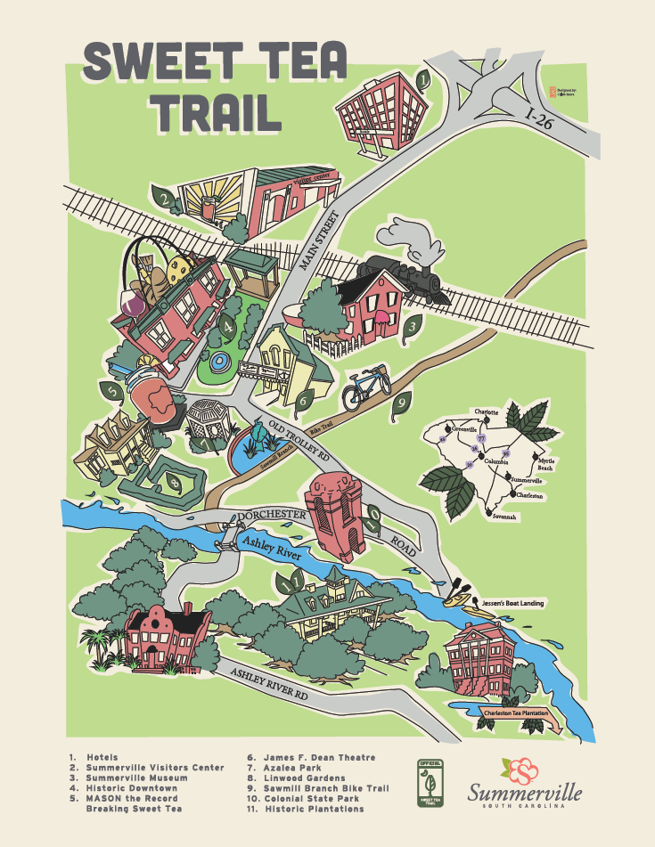 Sweet Tea Trail | Summerville, SC | Birthplace of Sweet Tea