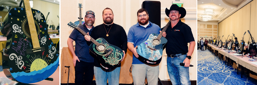 HEARTSTRINGS FOUNDATION DONATES TWENTY-FIVE GUITARS TO CHALLENGE AMERICA