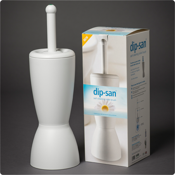 Dip-San® "The Hygienic Toilet Brush"
