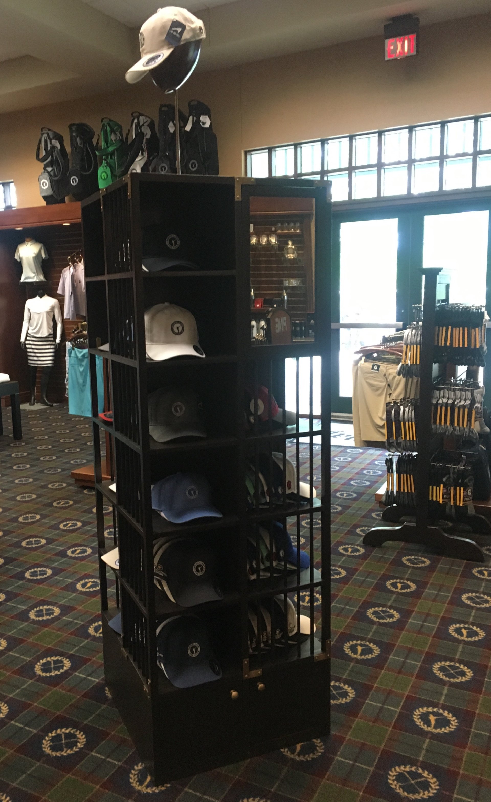 Freestanding Hat Display