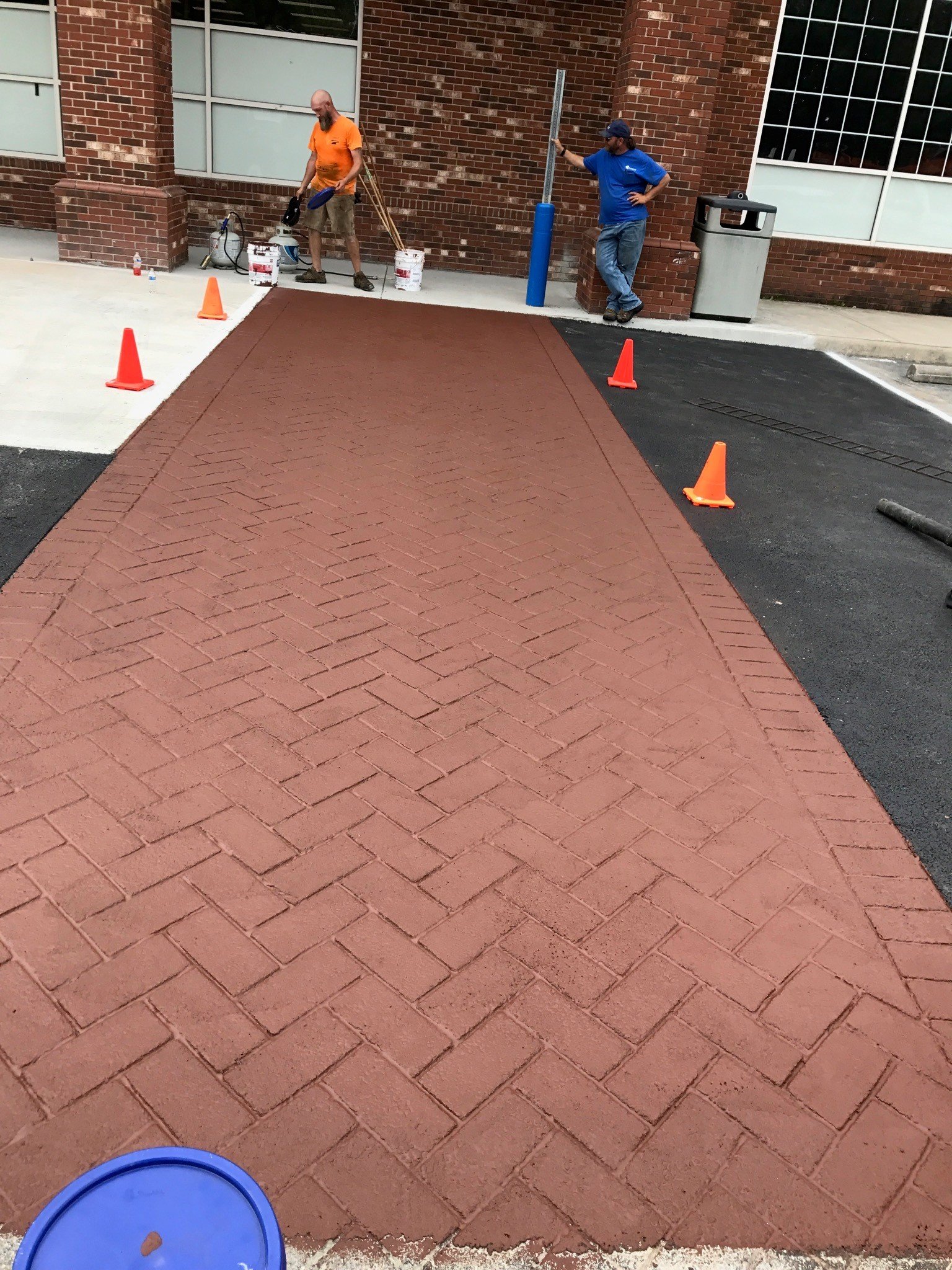 Stamped Pavement – Richmond, VA – Absolute Asphalt