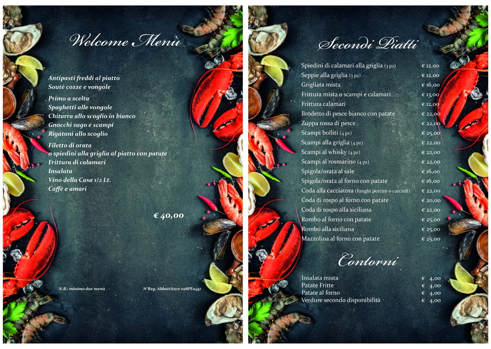 Piatti tipici di pesce | Pescara | Ristorante Franco