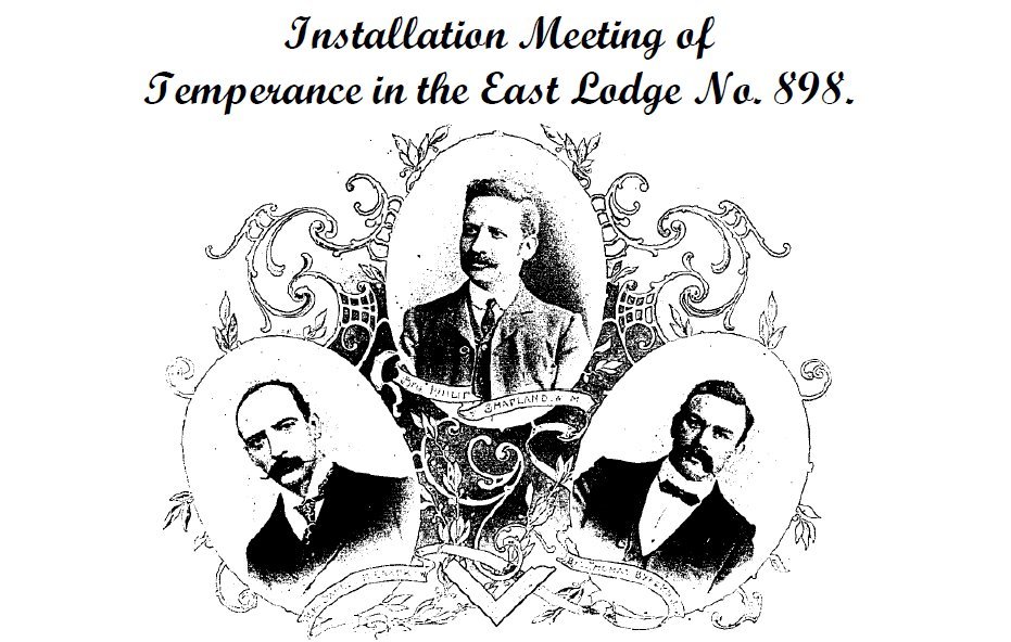 Lodge of Temperance in the East No.898