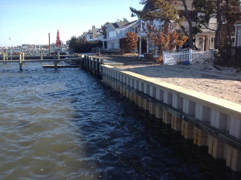 Le Chard Marine Contractors, Ocean County Bulkheading