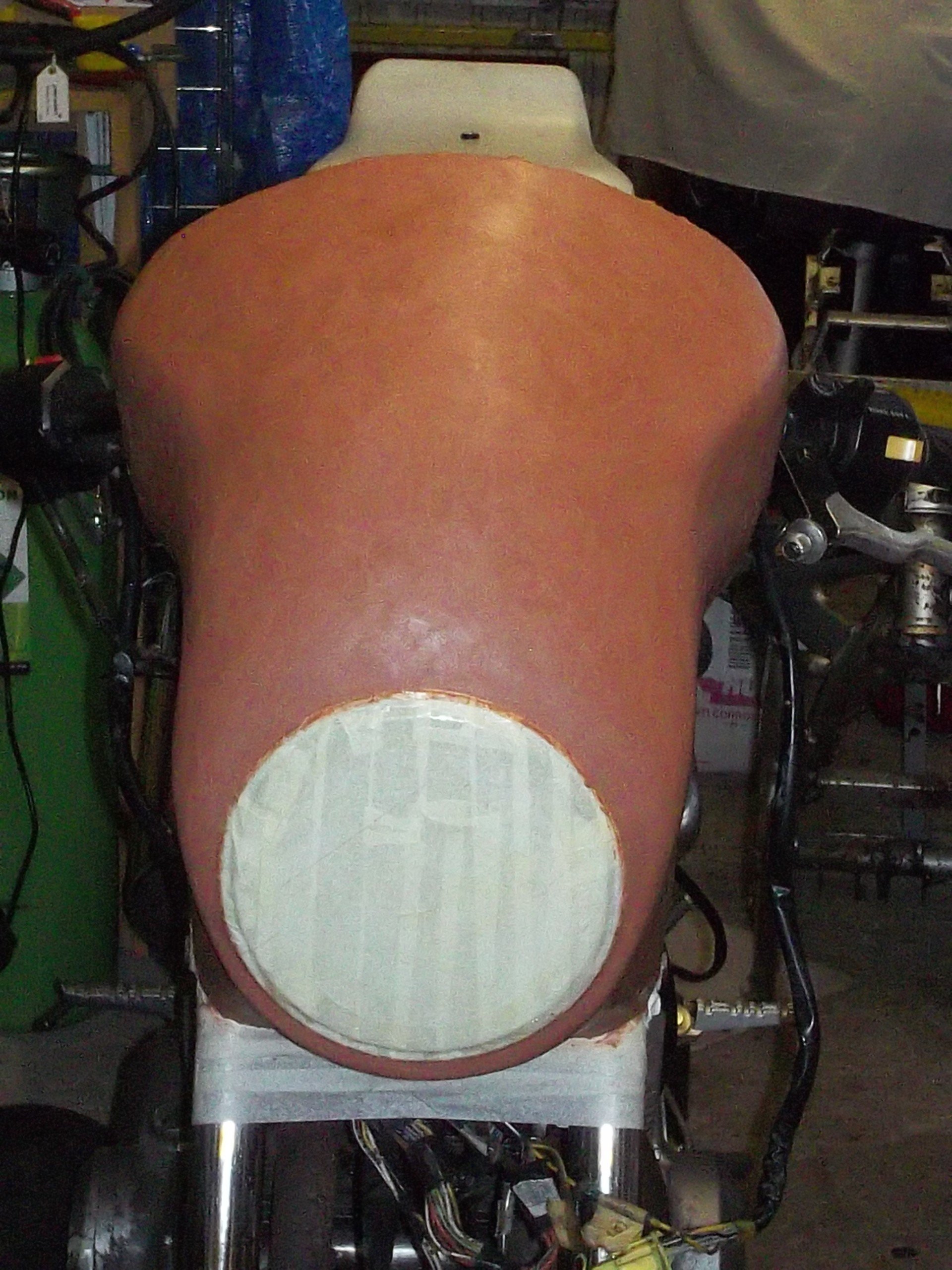 Pattern Making For Custom Fibreglass Motorcycle Components