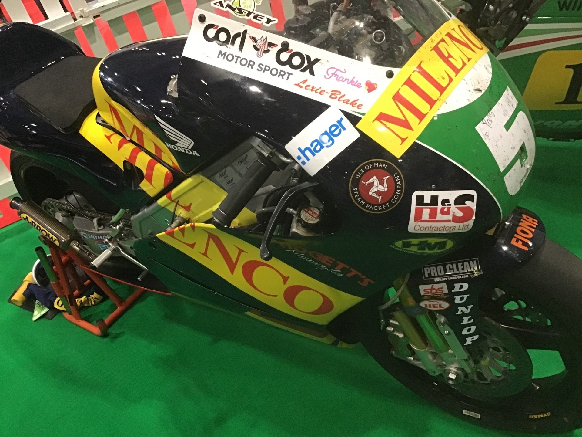 Classic TT Machines at the 2020 ExCel Motorcycle Show
