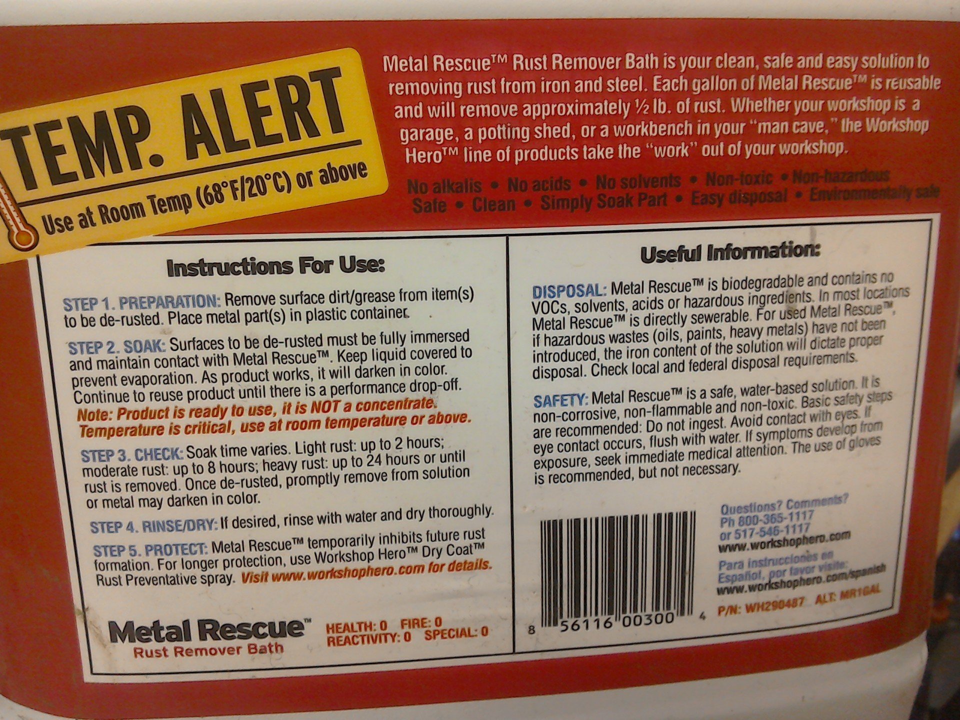 Rust Removers Tested