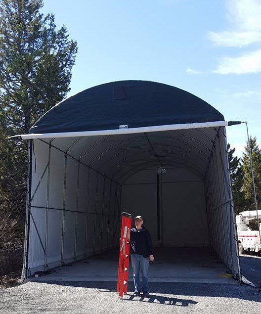 COVER-TECH | Portable Garages | Car Shelters