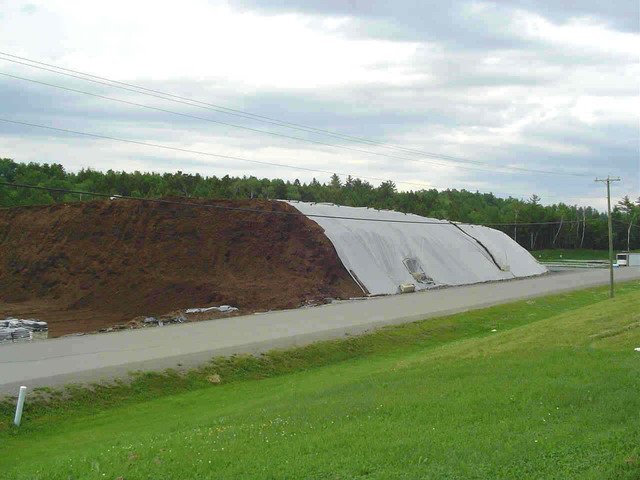 COVER-TECH | Stockpile Tarps & Covers High UV Rated