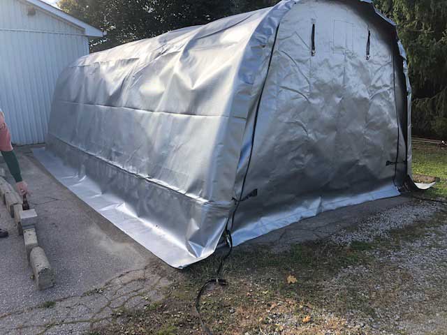 COVER-TECH | Portable Garages | Car Shelters