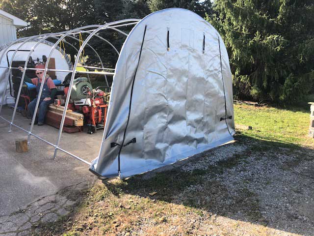 COVER-TECH | Portable Garages | Car Shelters