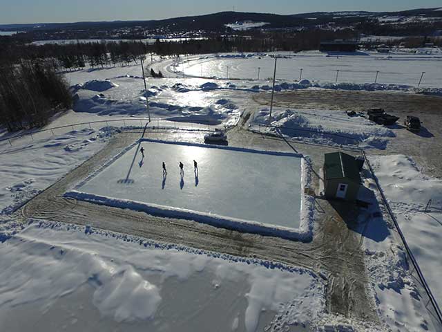 COVER-TECH | Skating Rink Liners | Backyard Ice Rinks