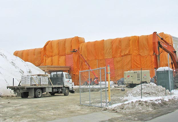 COVER-TECH | Insulated Tarps - Insulated Curing Blanket