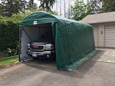 COVER-TECH | Portable Garages | RV Garages | Car Shelters