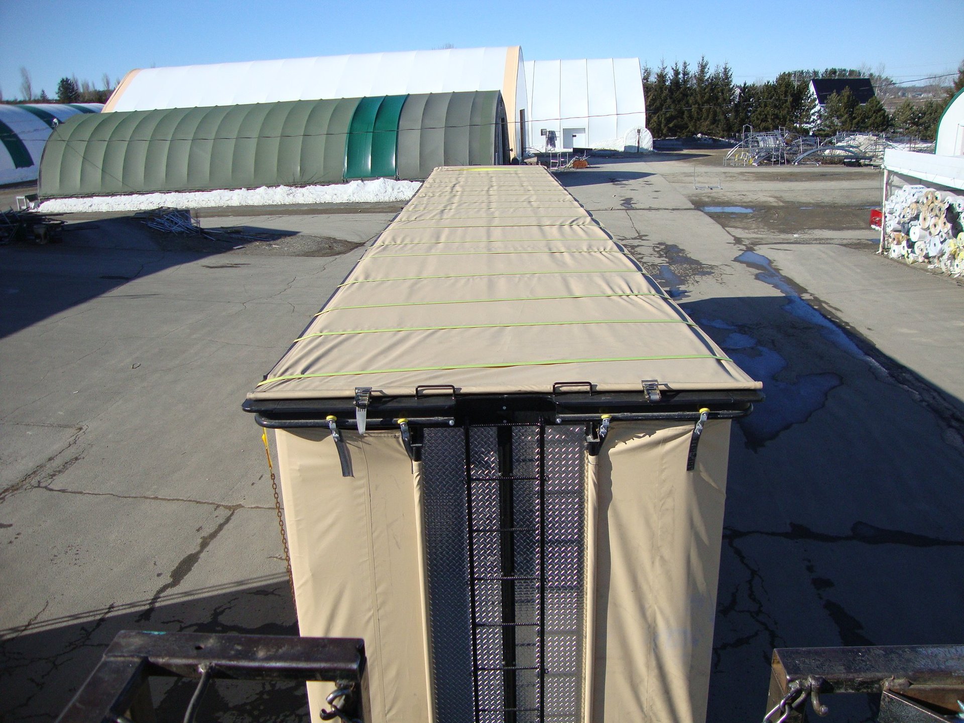 Cover-Tech Inc. | Flatbed Tarps | Reefer Chutes | World Wide