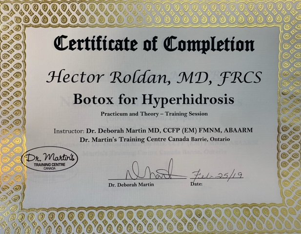 Cosmetic Services | Dr. Hector Roldan MD - General Surgeon Muskoka