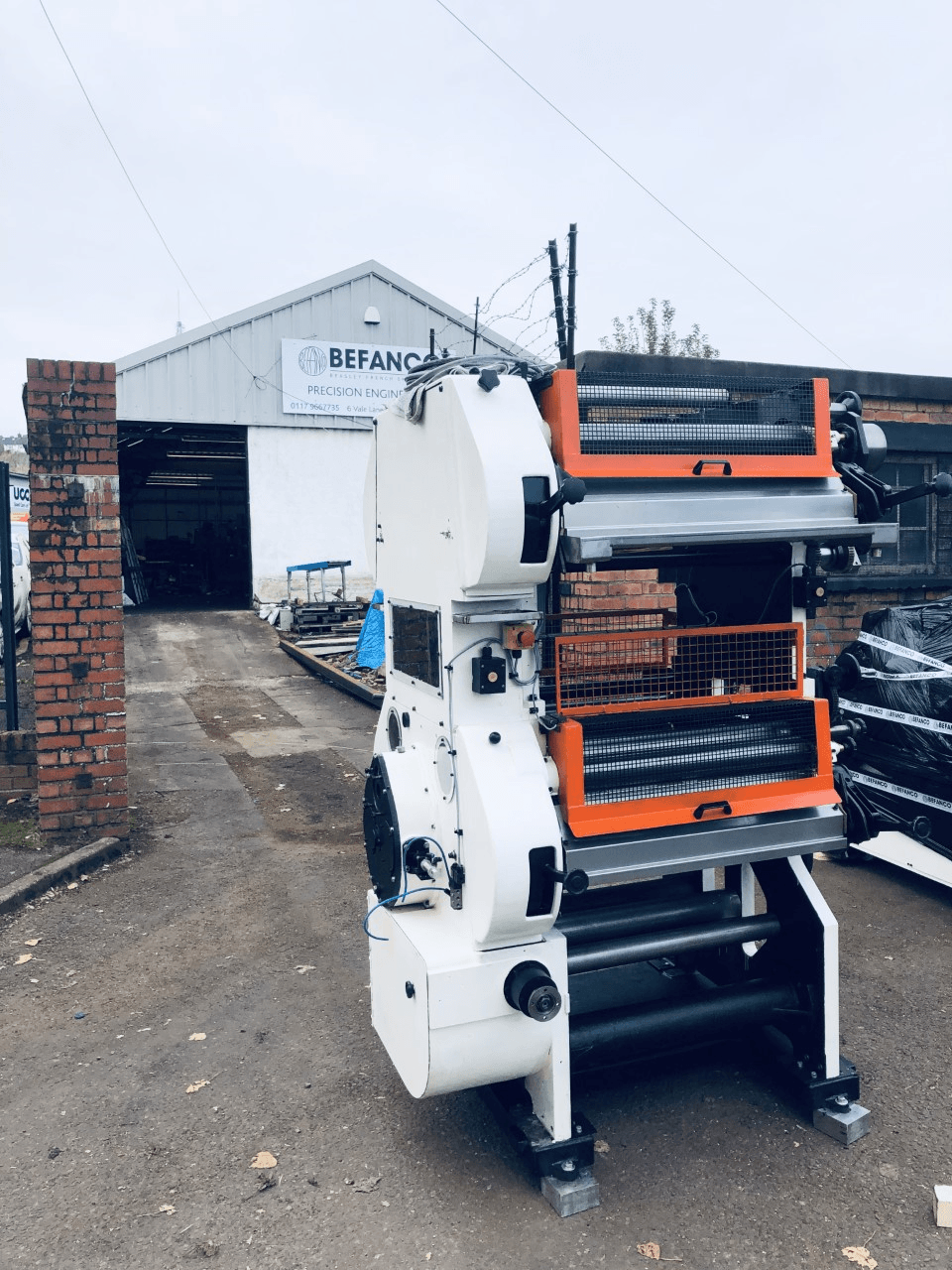 Parts and services for Beasley French paper bag machines