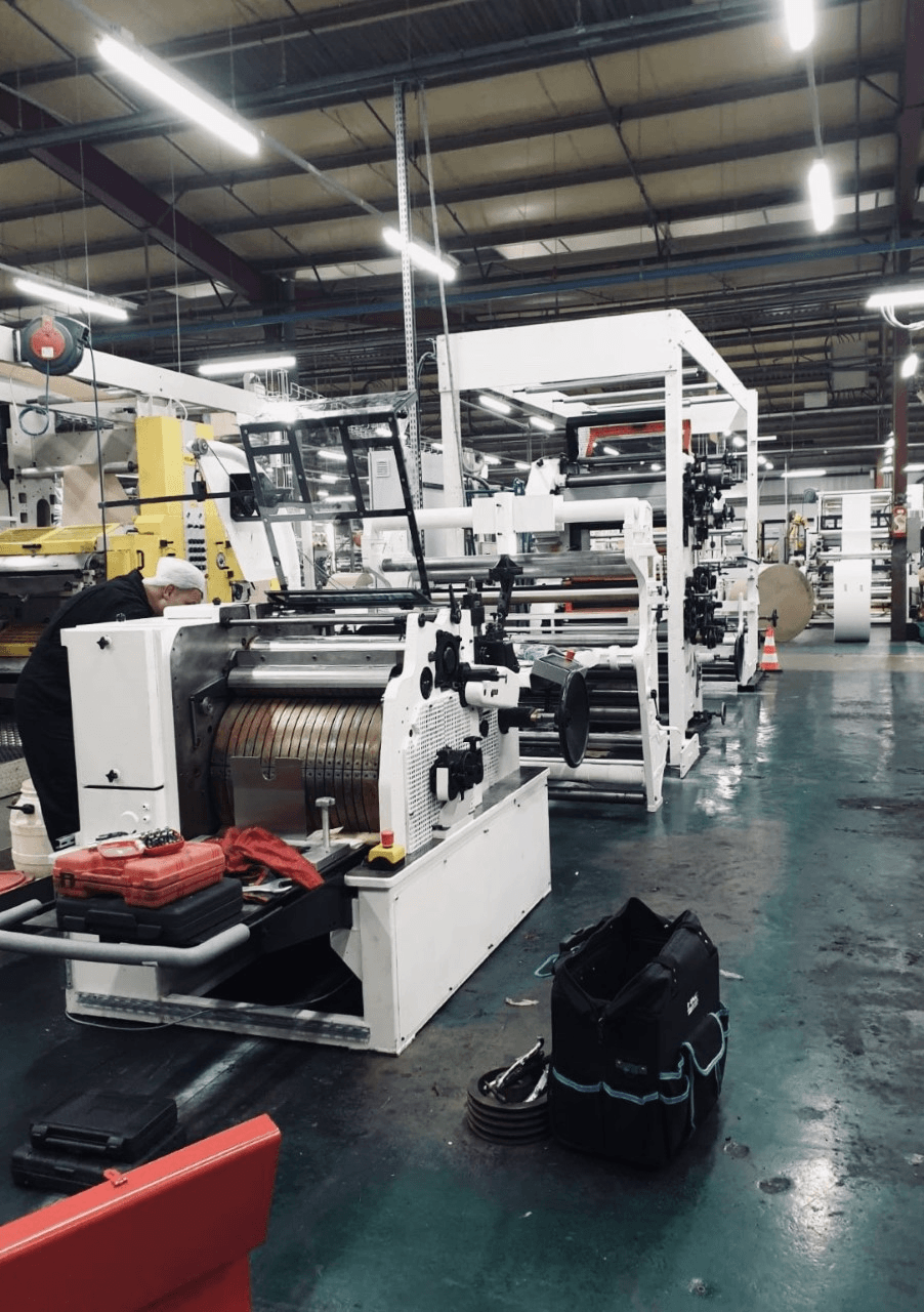 Parts and services for Beasley French paper bag machines