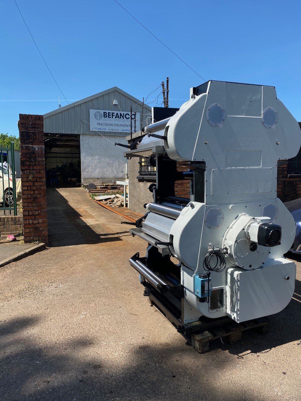 Parts and services for Beasley French paper bag machines