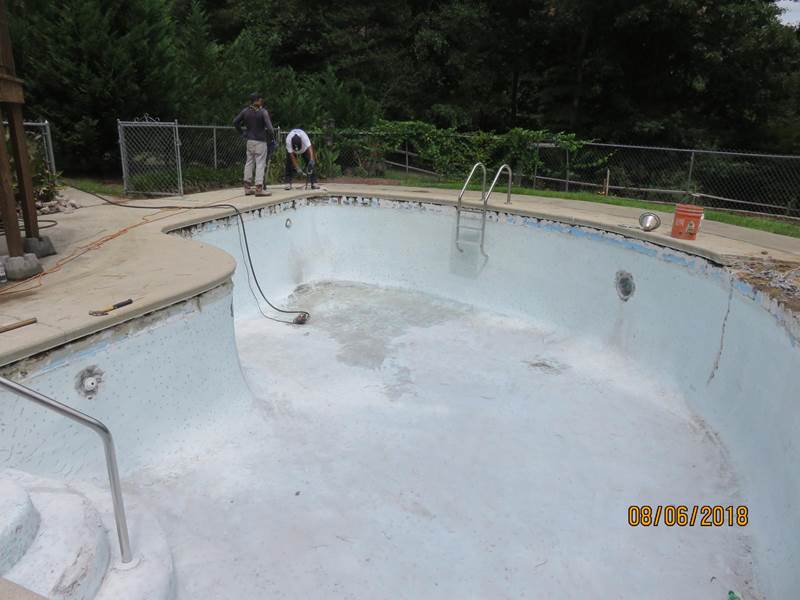 Pool Replastering | Fayetteville, NC | Chapman-Wilson Pools, Spas ...