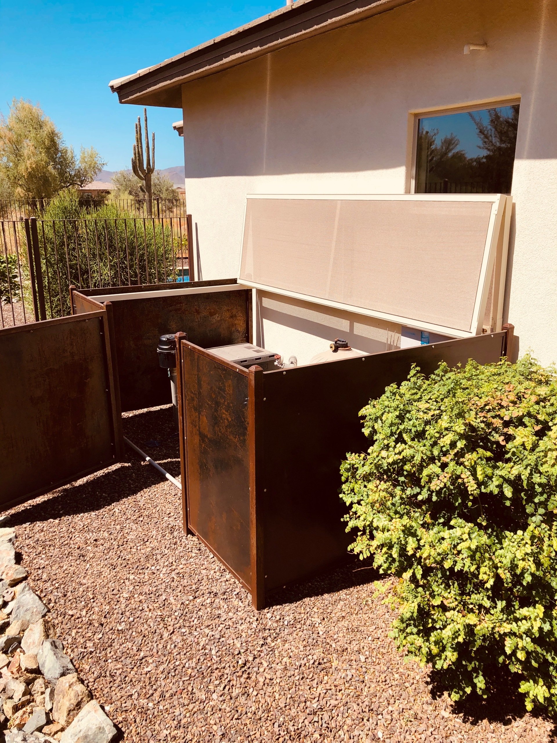 Shades for Pool Equipment | Pool Equipment Shades | AZ