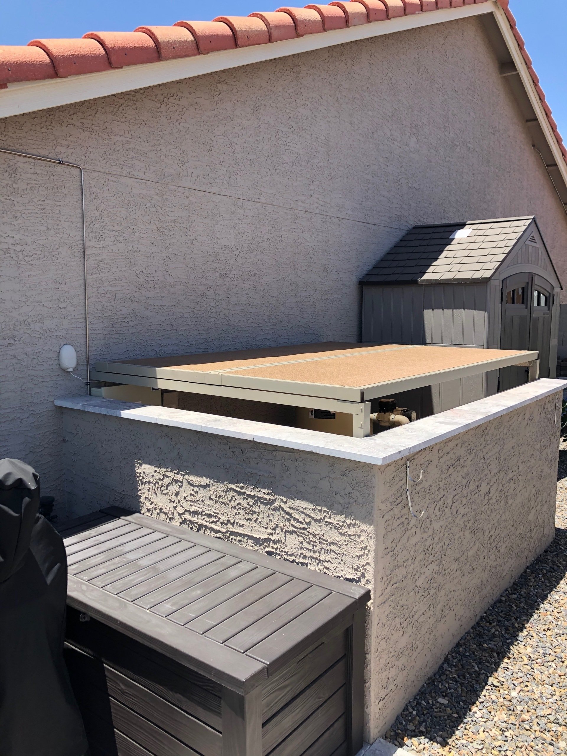 Shades for Pool Equipment | Pool Equipment Shades | AZ