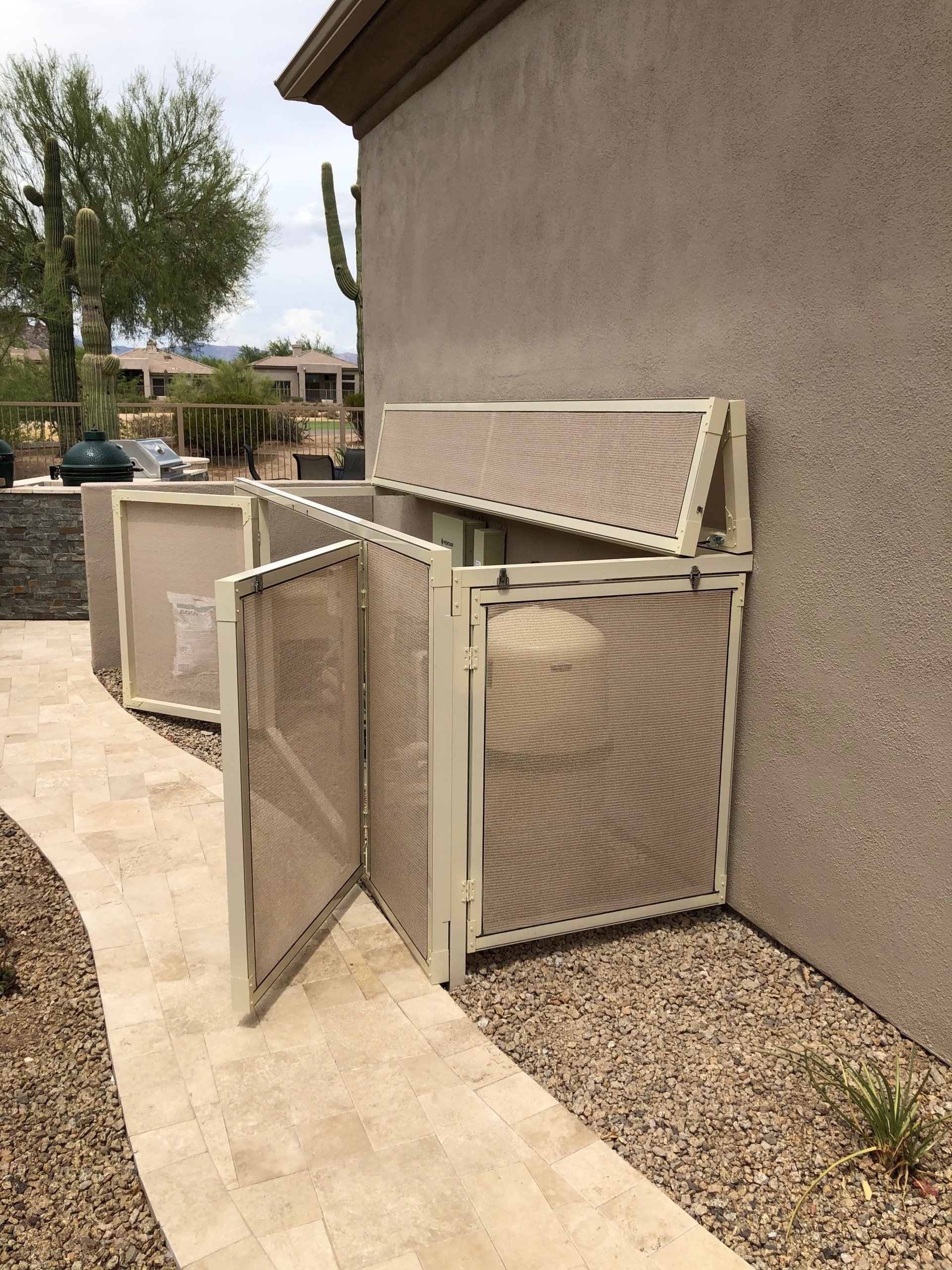 Shades for Pool Equipment | Pool Equipment Shades | AZ