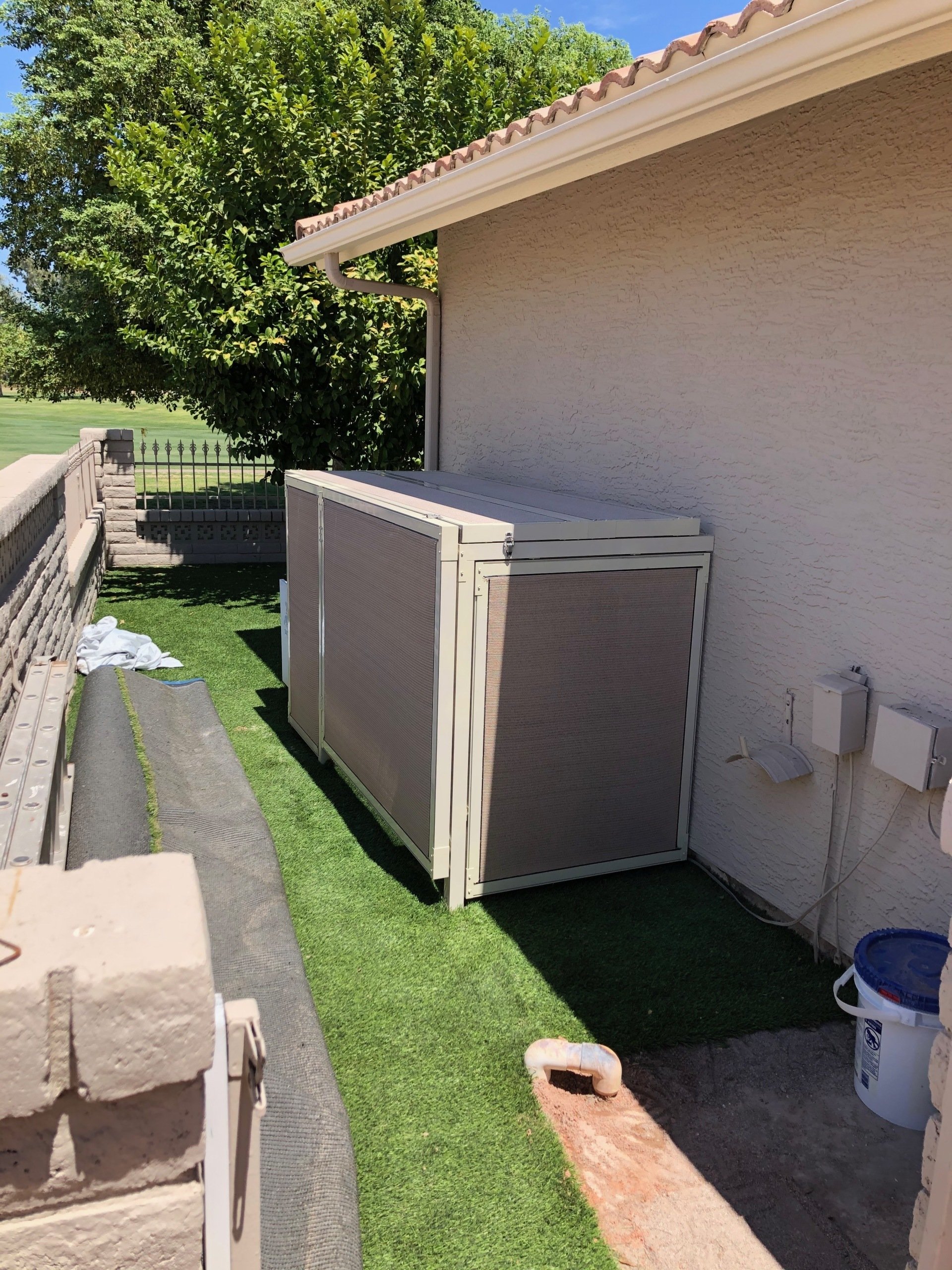 Shades for Pool Equipment | Pool Equipment Shades | AZ