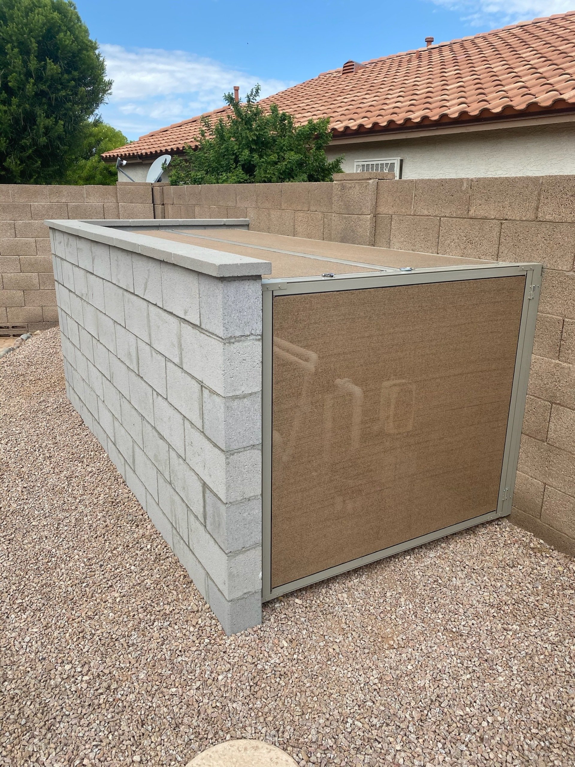 Shades for Pool Equipment | Pool Equipment Shades | AZ