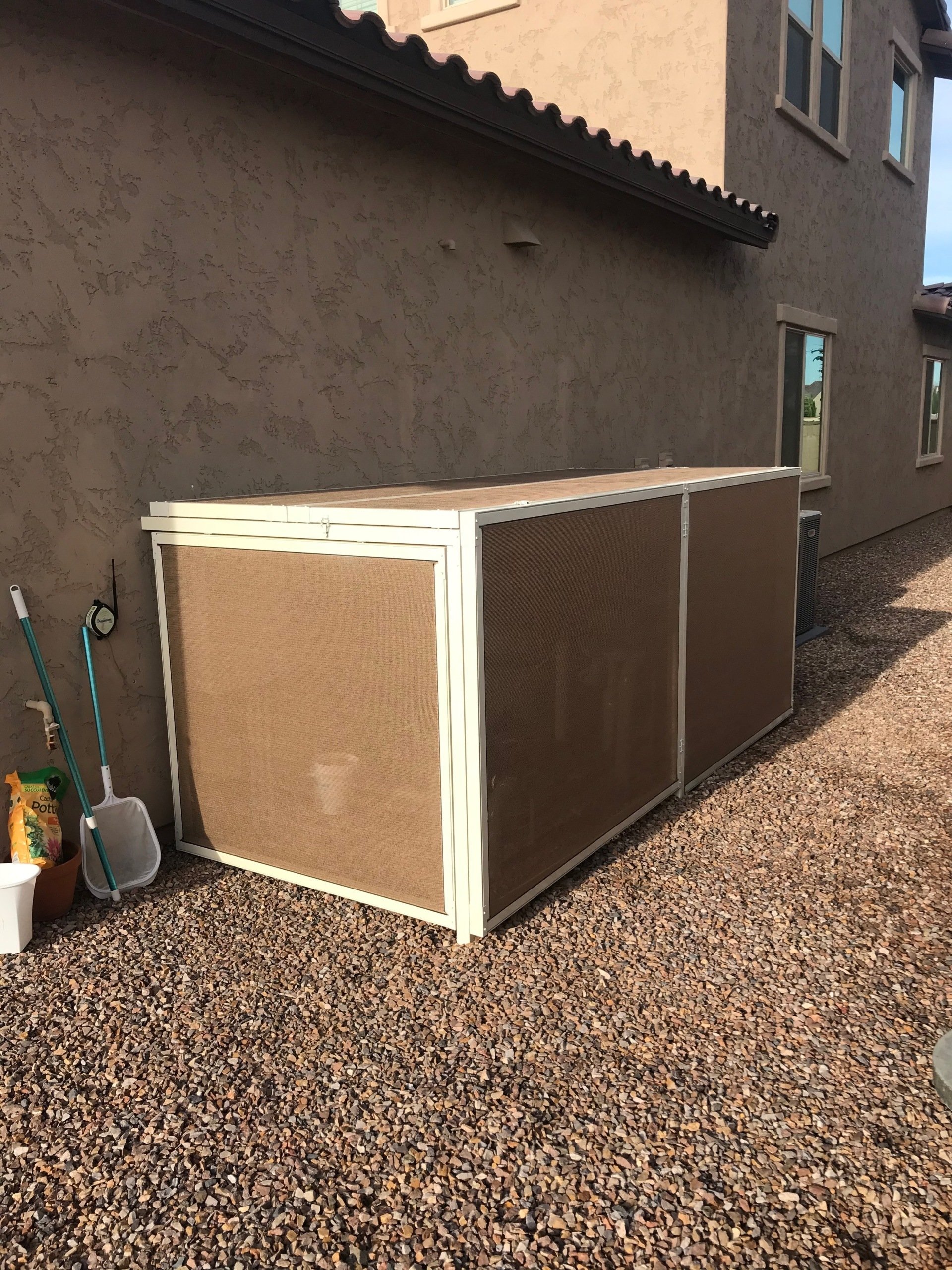 Shades for Pool Equipment | Pool Equipment Shades | AZ