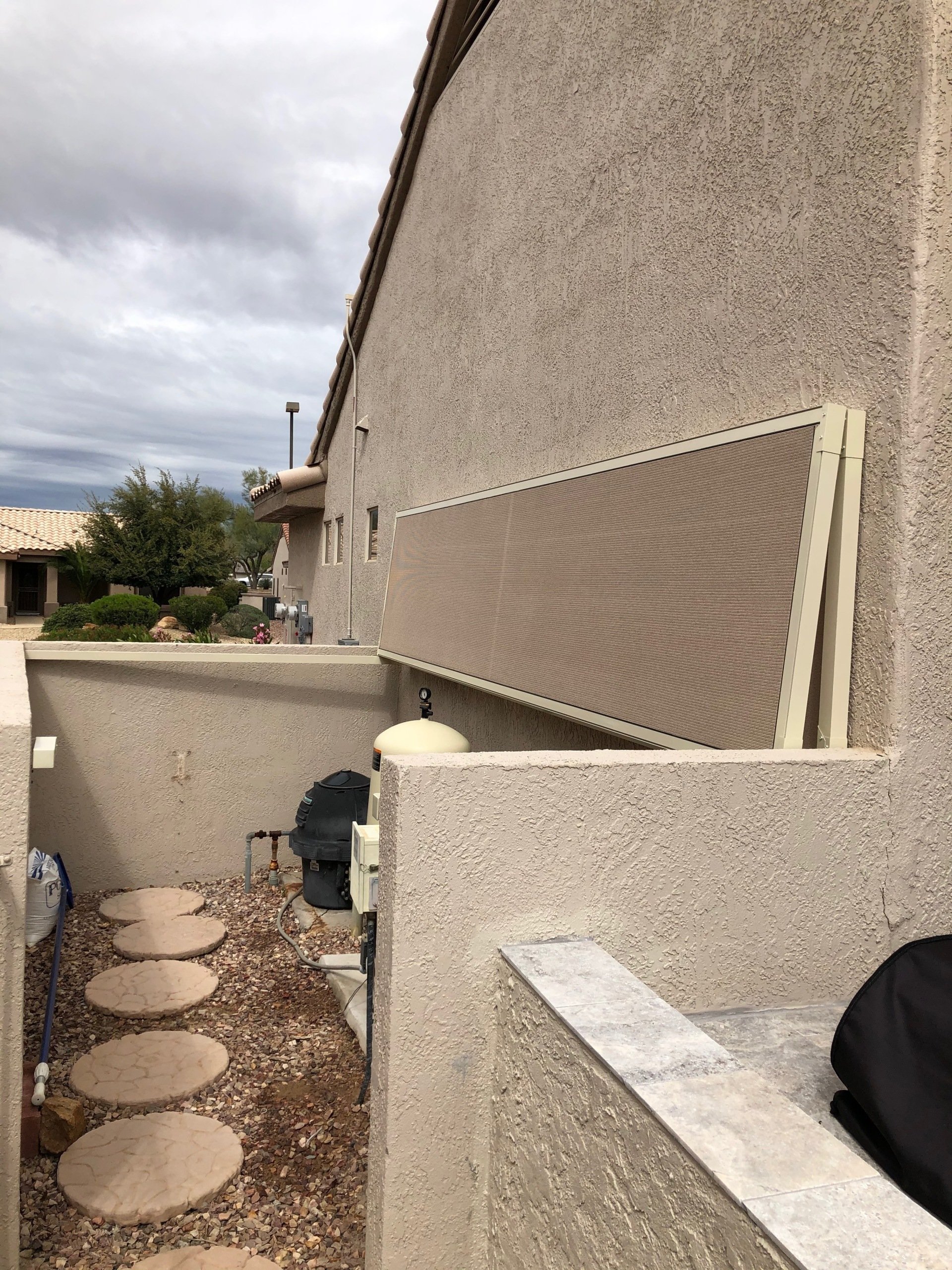 Shades for Pool Equipment | Pool Equipment Shades | AZ