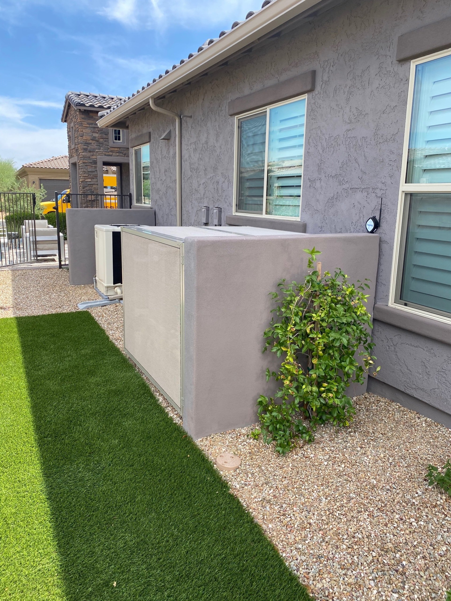 Shades for Pool Equipment | Pool Equipment Shades | AZ