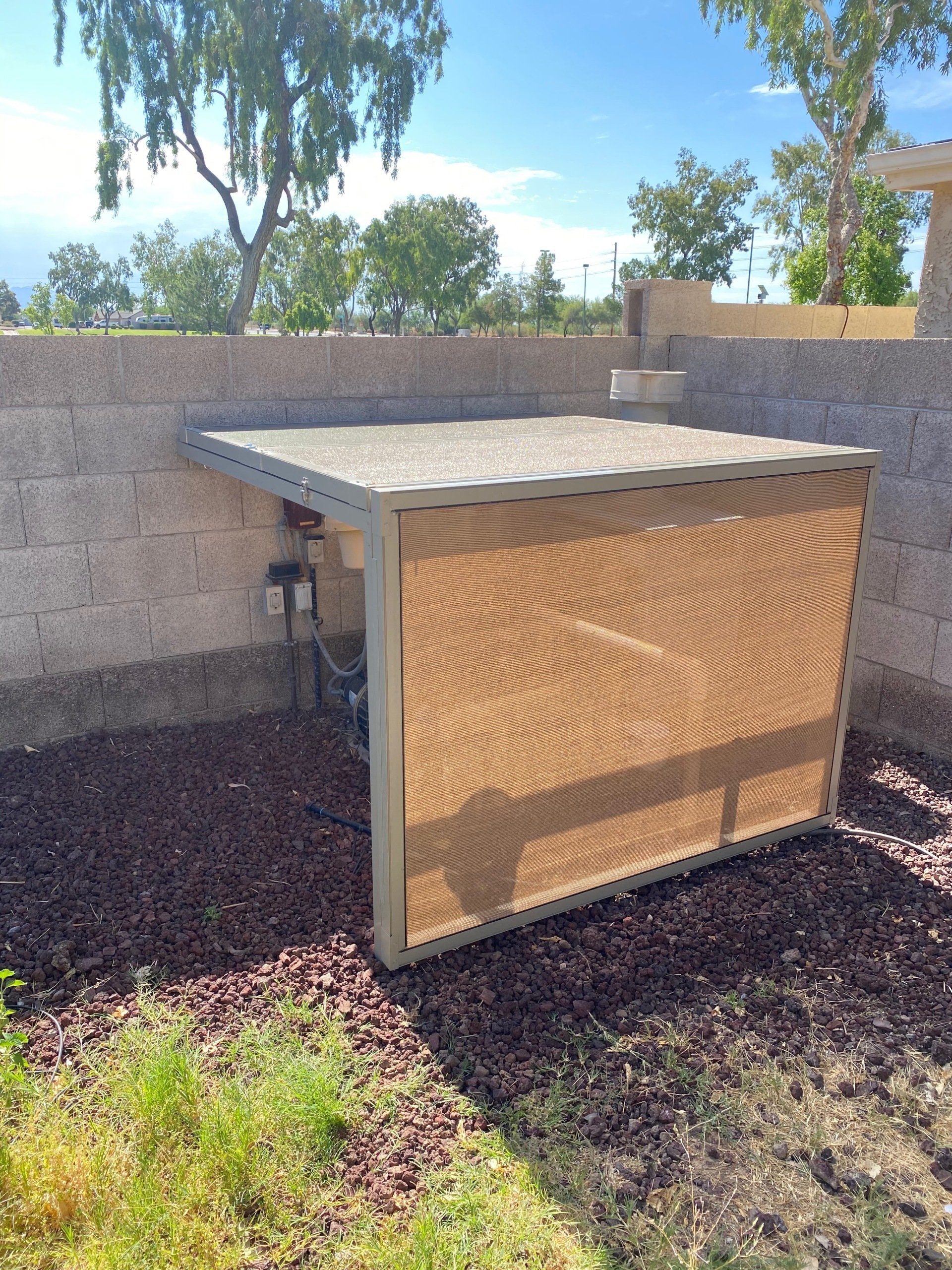 Shades for Pool Equipment | Pool Equipment Shades | AZ