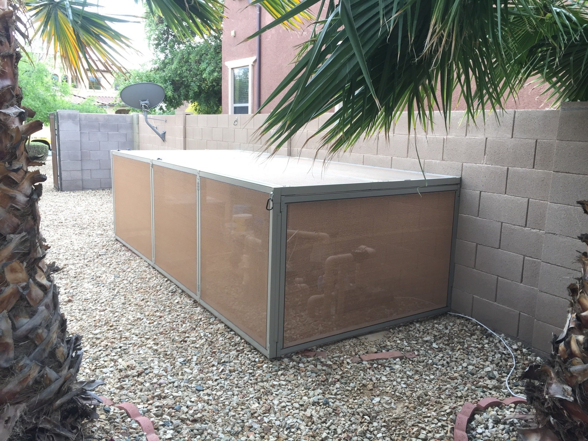 Shades for Pool Equipment | Pool Equipment Shades | AZ