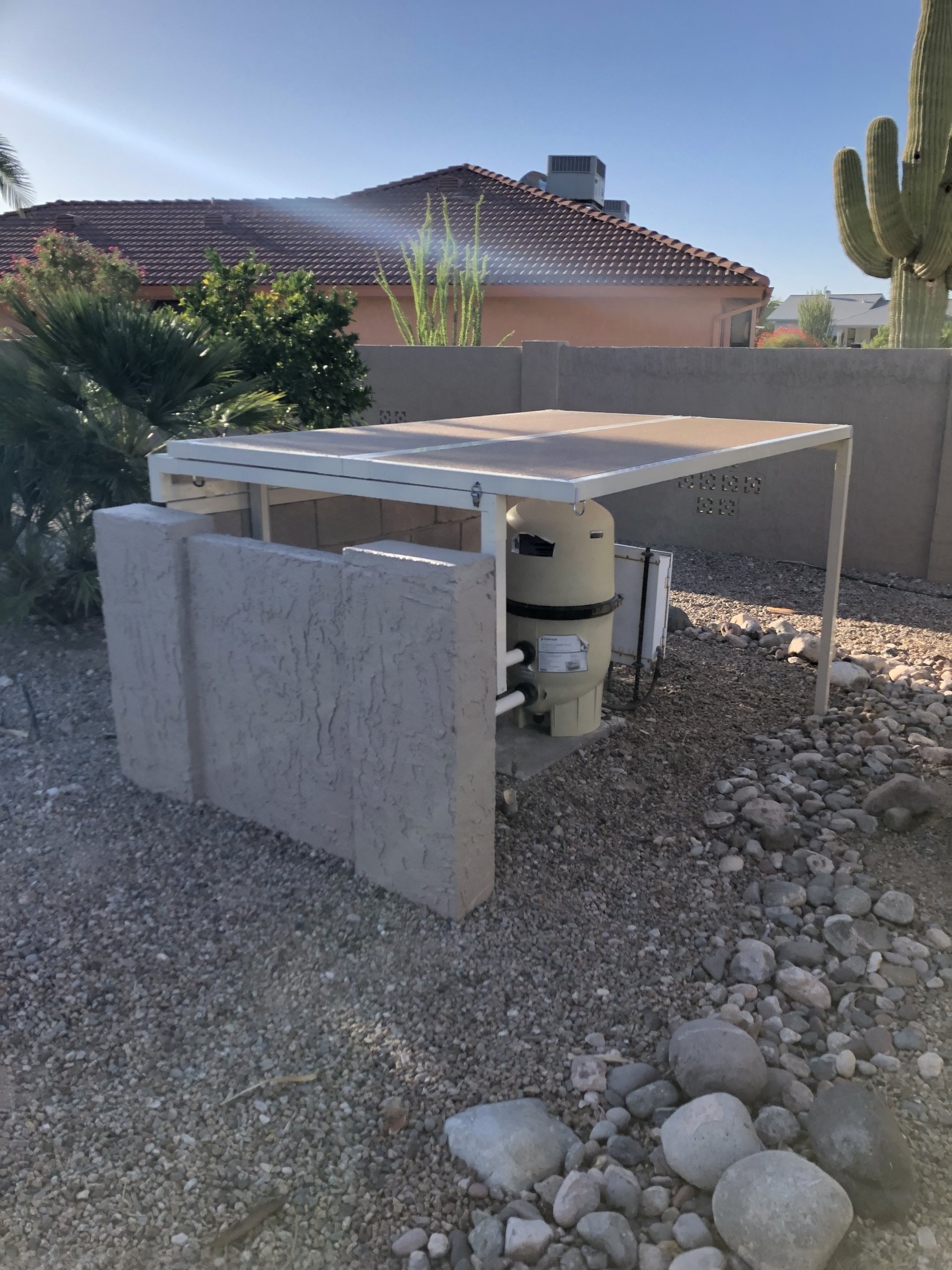 Shades for Pool Equipment | Pool Equipment Shades | AZ