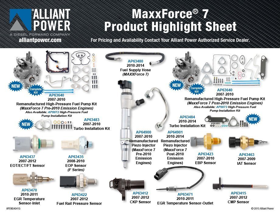 Alliant Power - Diesel Fuel Injection - Ford Liter Power Stroke Inject