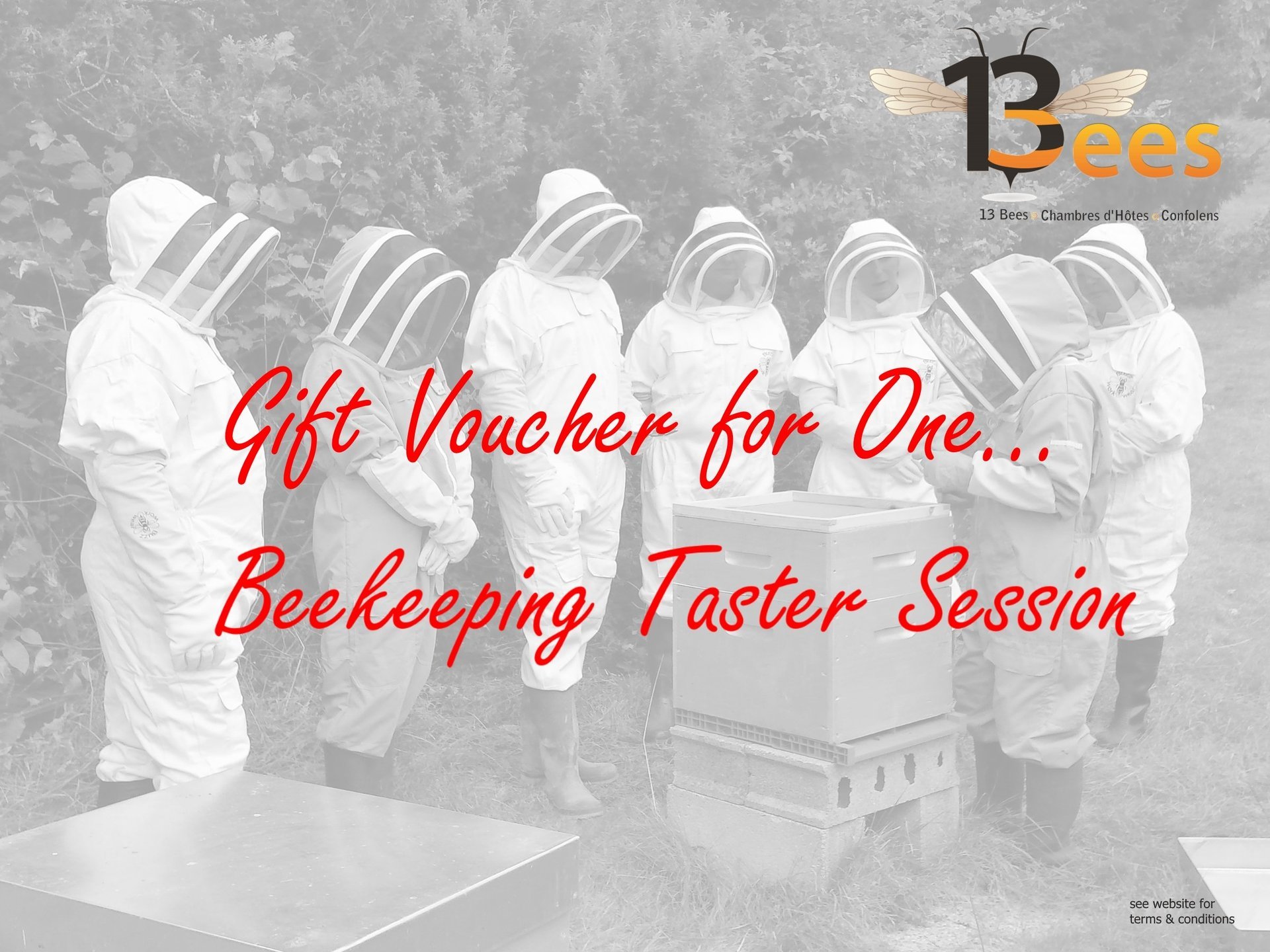 Gift vouchers for accommodation, courses or experiences