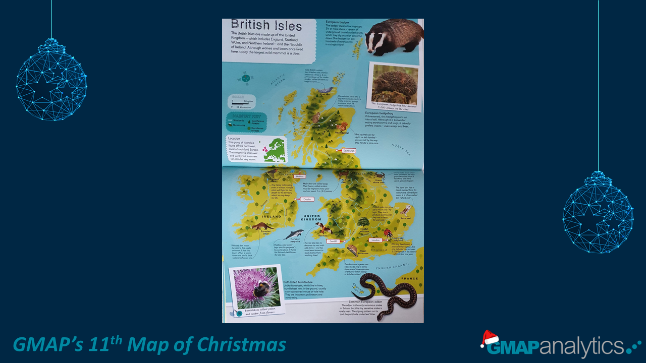 GMAP's 12 Maps of Christmas