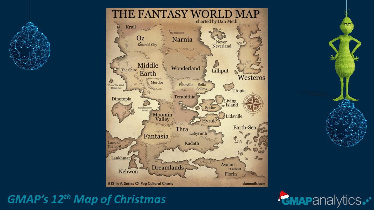 GMAP's 12 Maps of Christmas