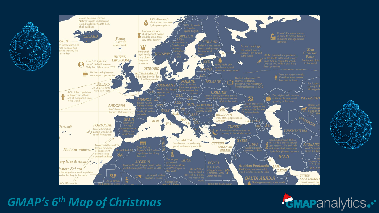 GMAP's 12 Maps of Christmas