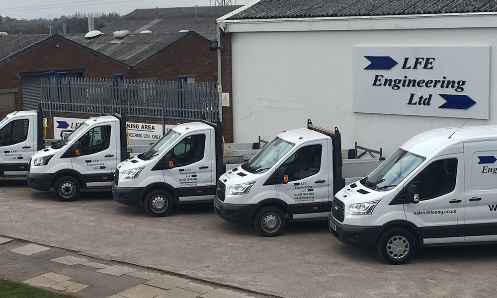 Capacity fabrication UK, West Midlands: LFE Engineering