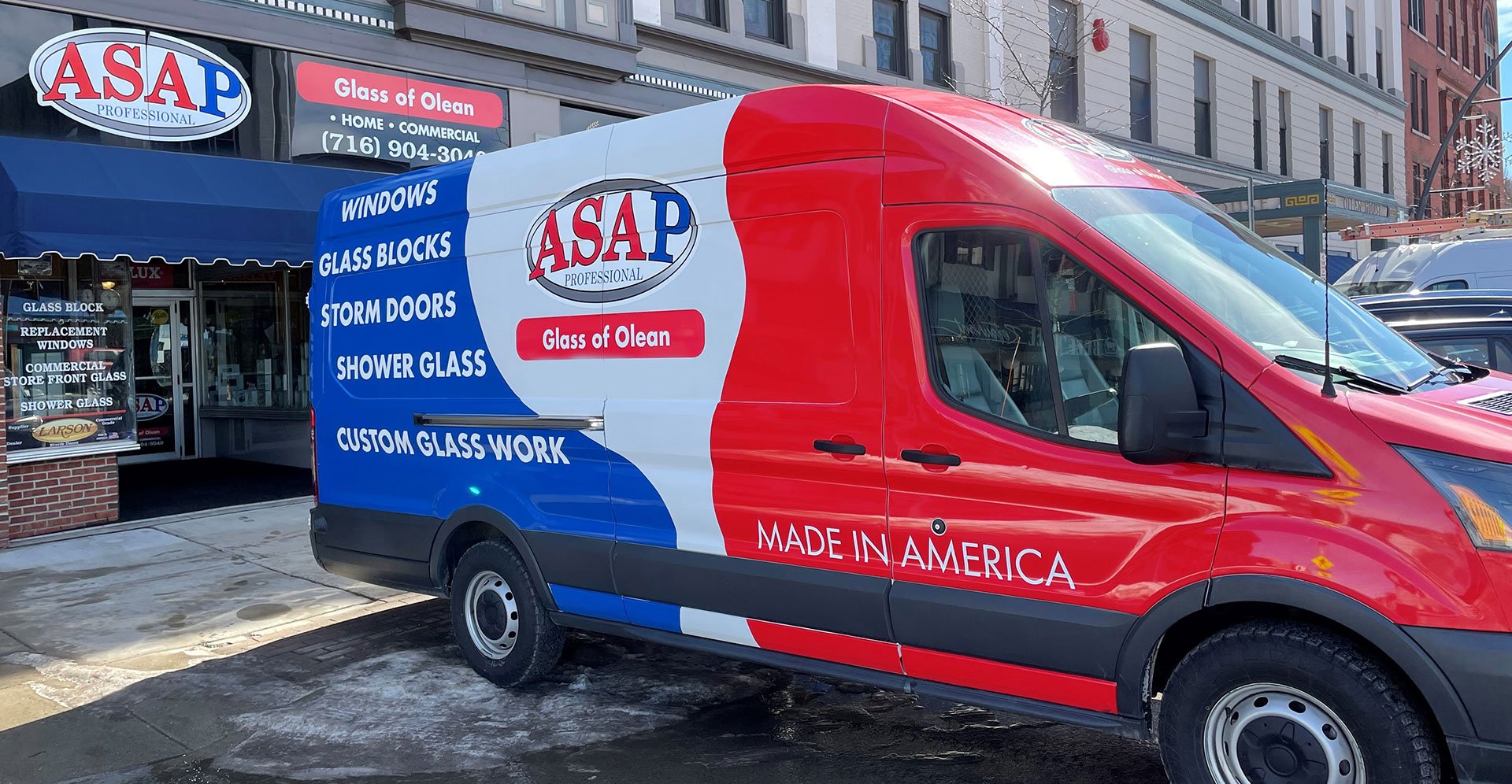Our Work | Hamburg & Jamestown, NY | ASAP Glass