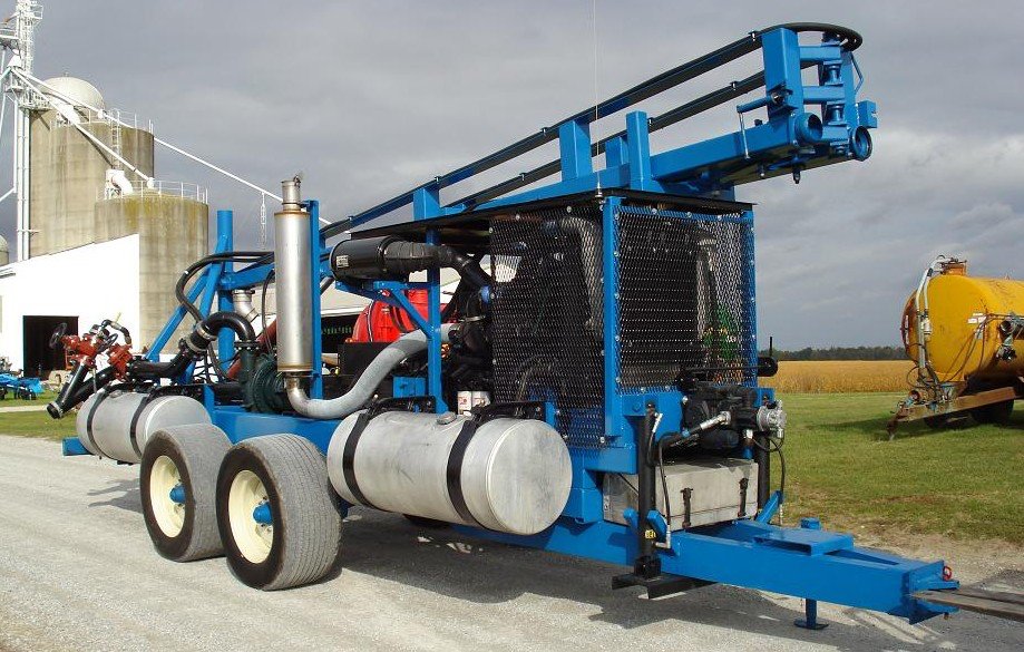 Bambauer Equipment | Engine Pumper Unit With Boom