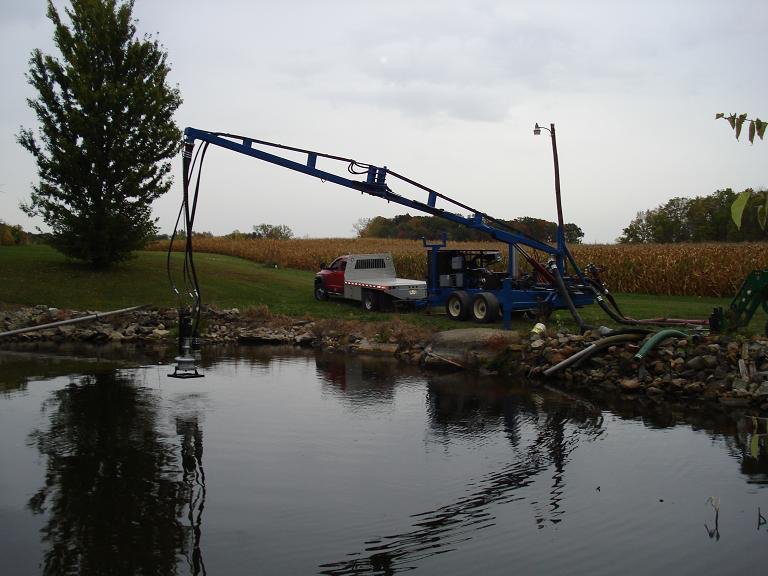 Bambauer Equipment | Engine Pumper Unit With Boom