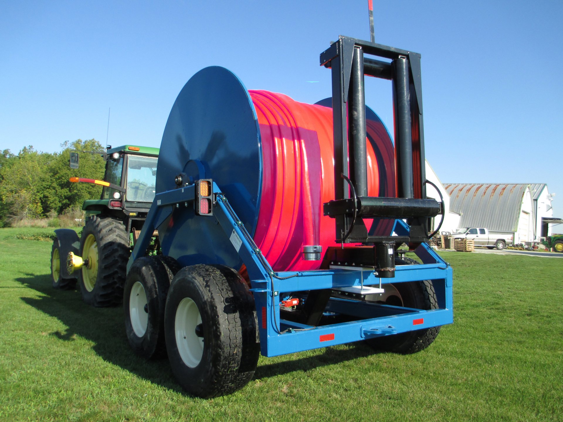 Bambauer Equipment | Tandem Axle Hose Reel